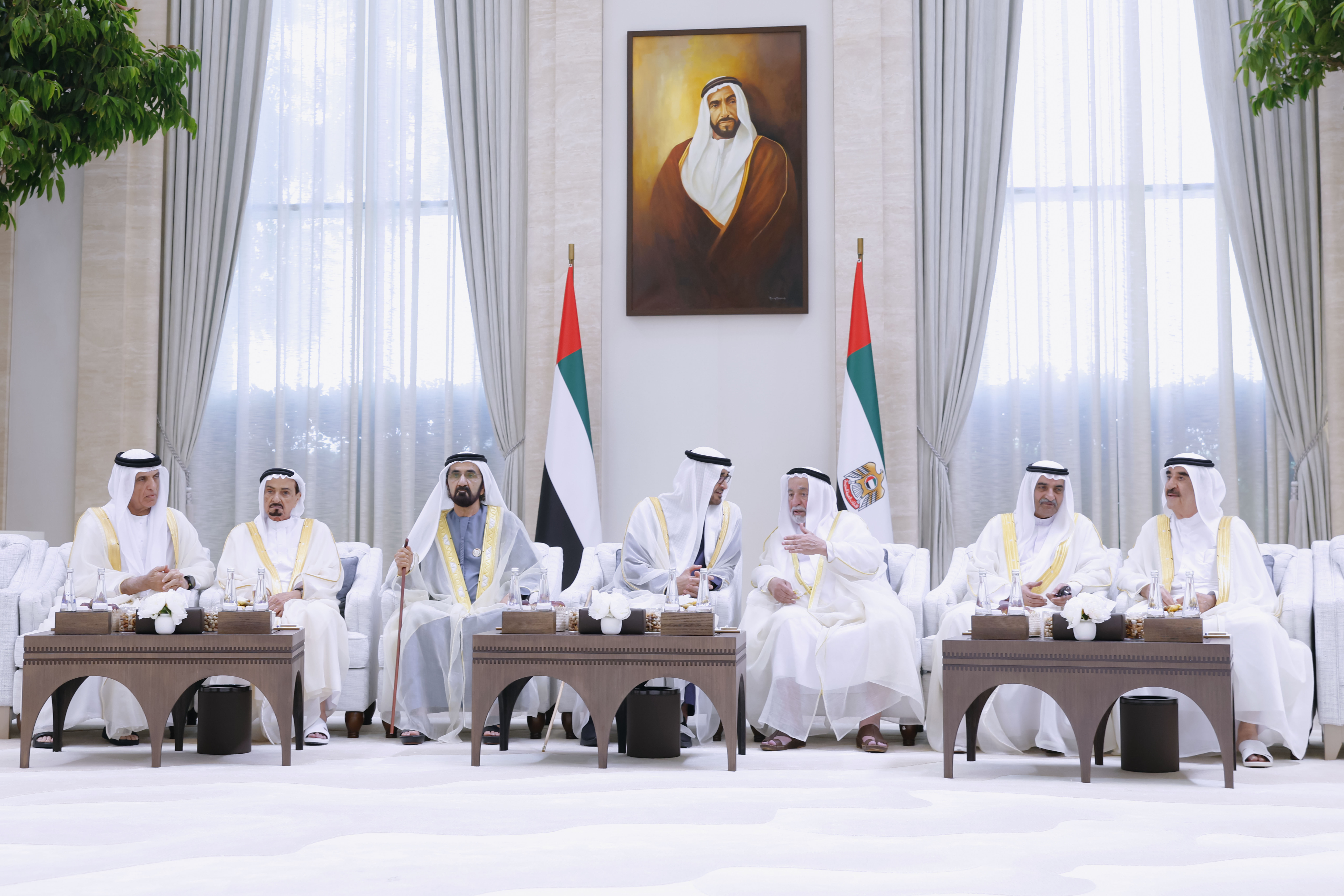 UAE President receives Rulers of Emirates, Crown Princes, Deputy Rulers ...