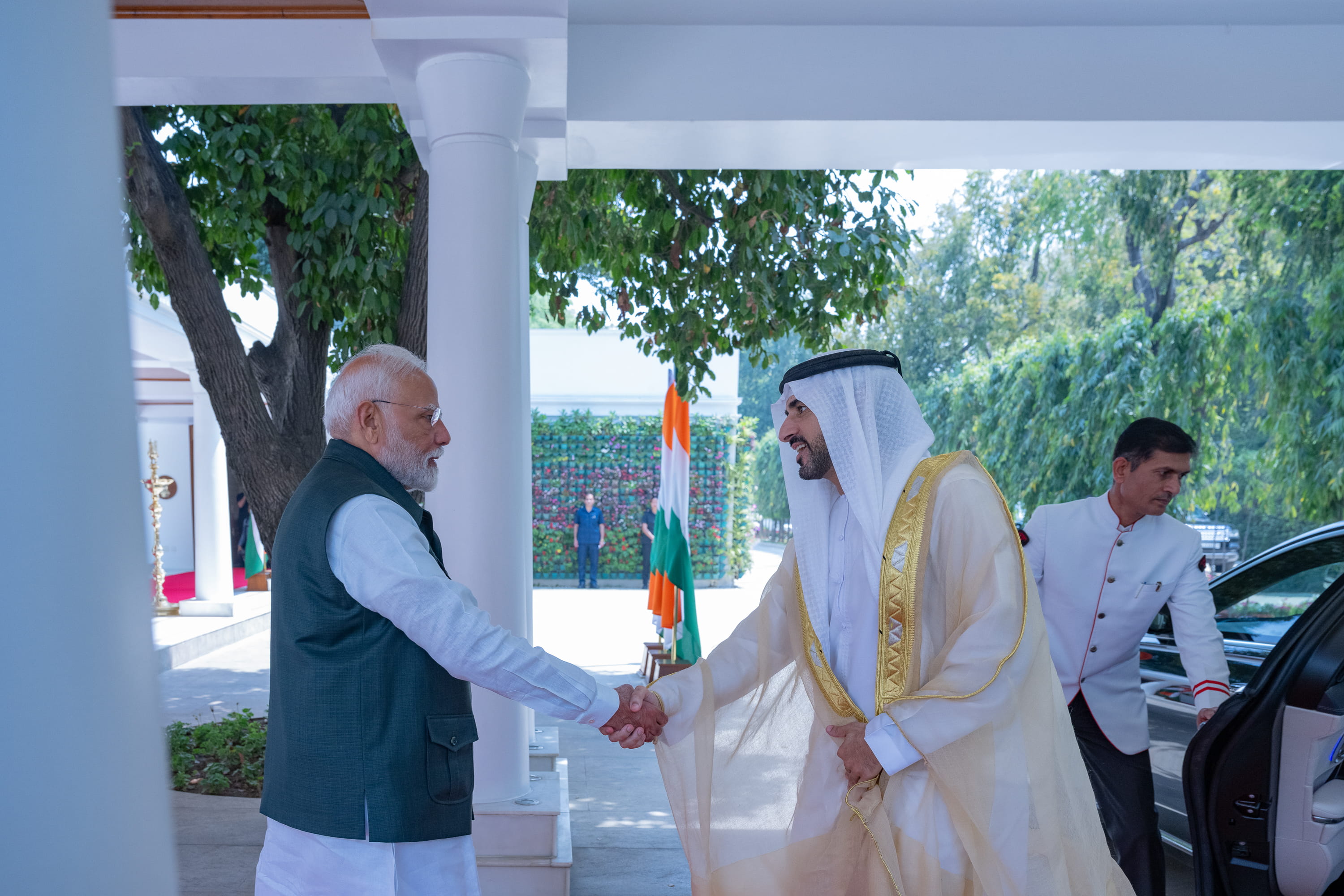Hamdan bin Mohammed concludes first official visit to India