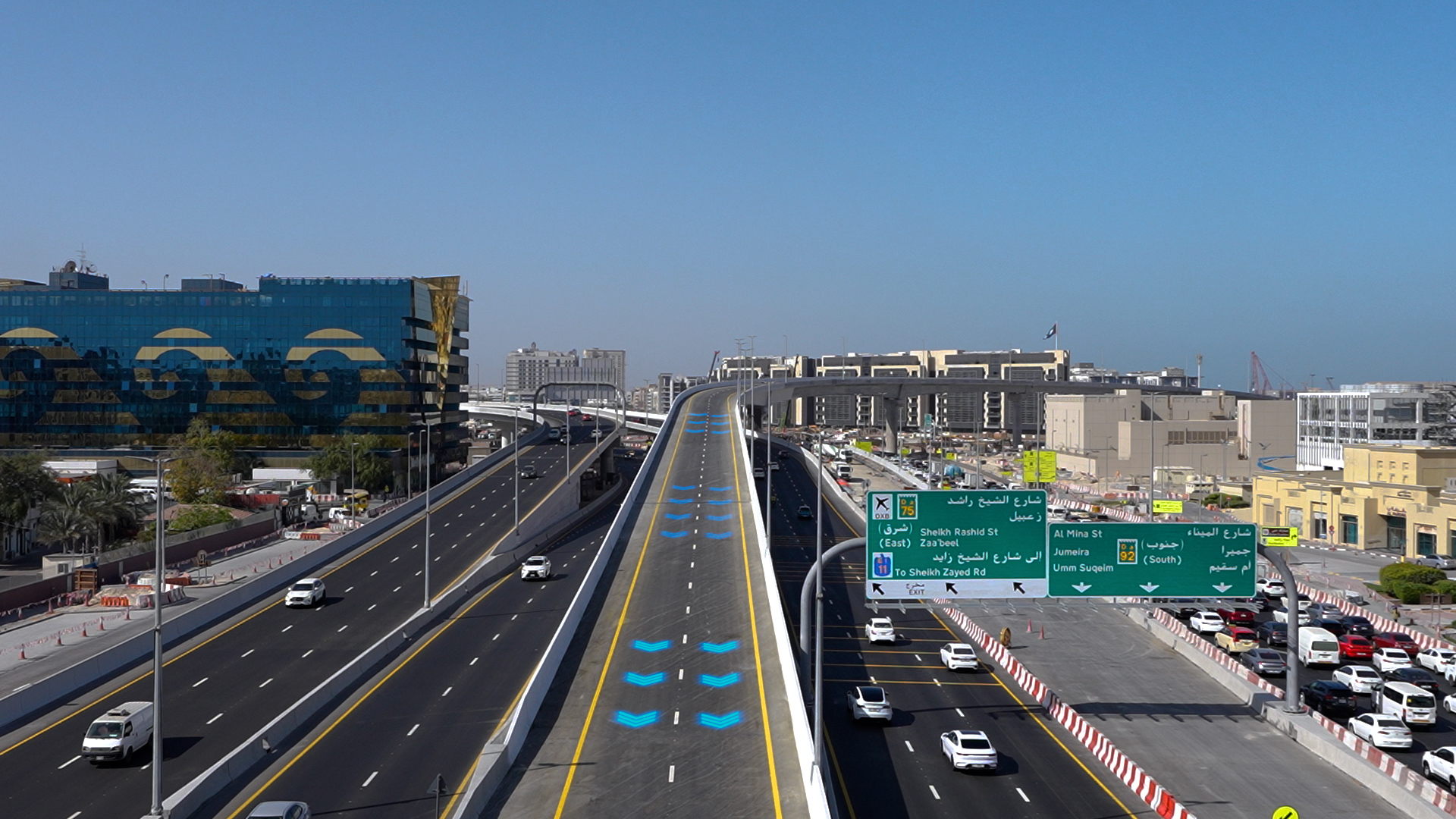 RTA Opens Key Bridge Linking Jumeirah Street to Al Mina Street Towards ...