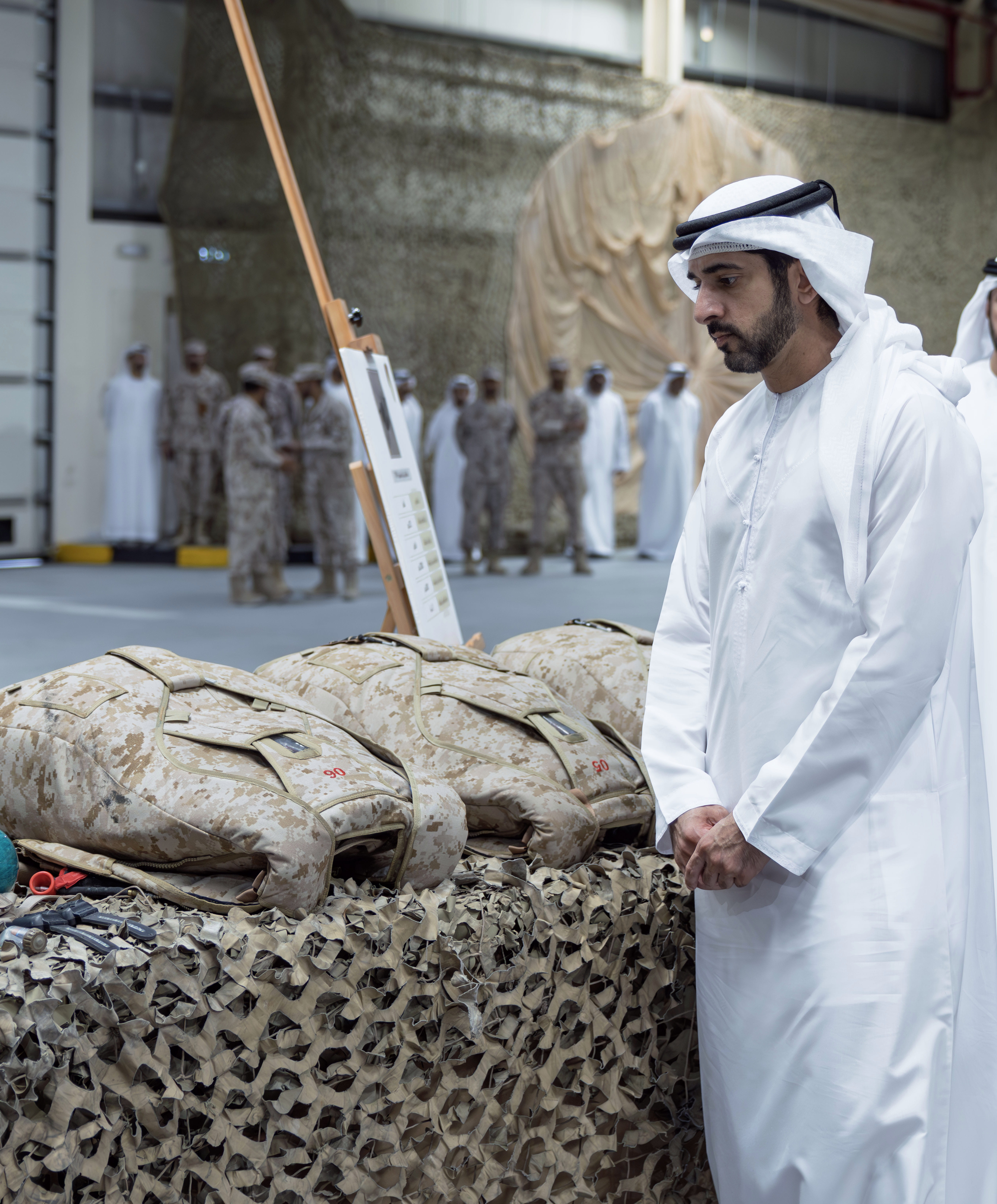 UAE President visits Khalifa bin Zayed II Airborne Brigade Command