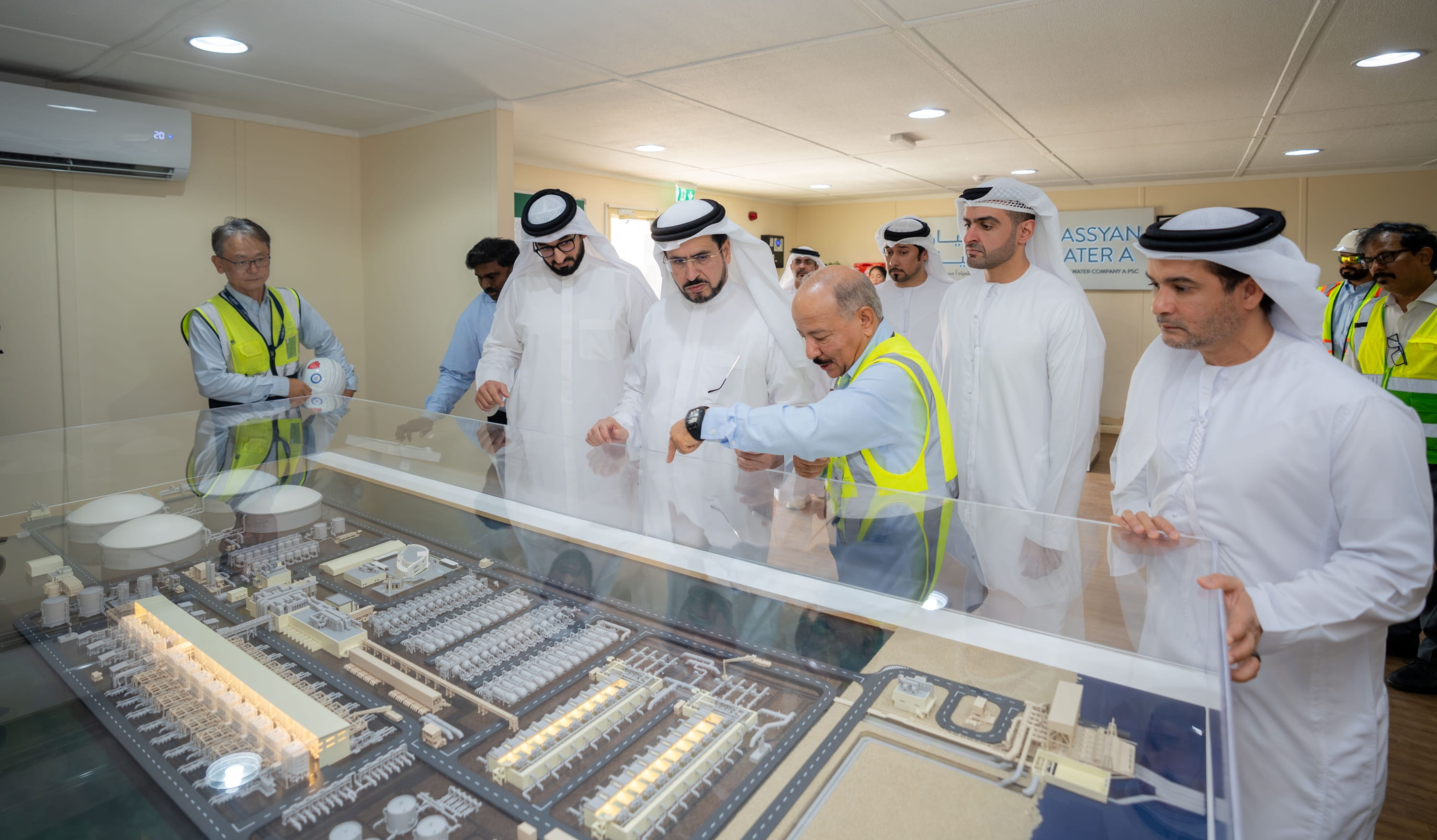 HE Saeed Al Tayer inspects progress on one of the world’s largest ...