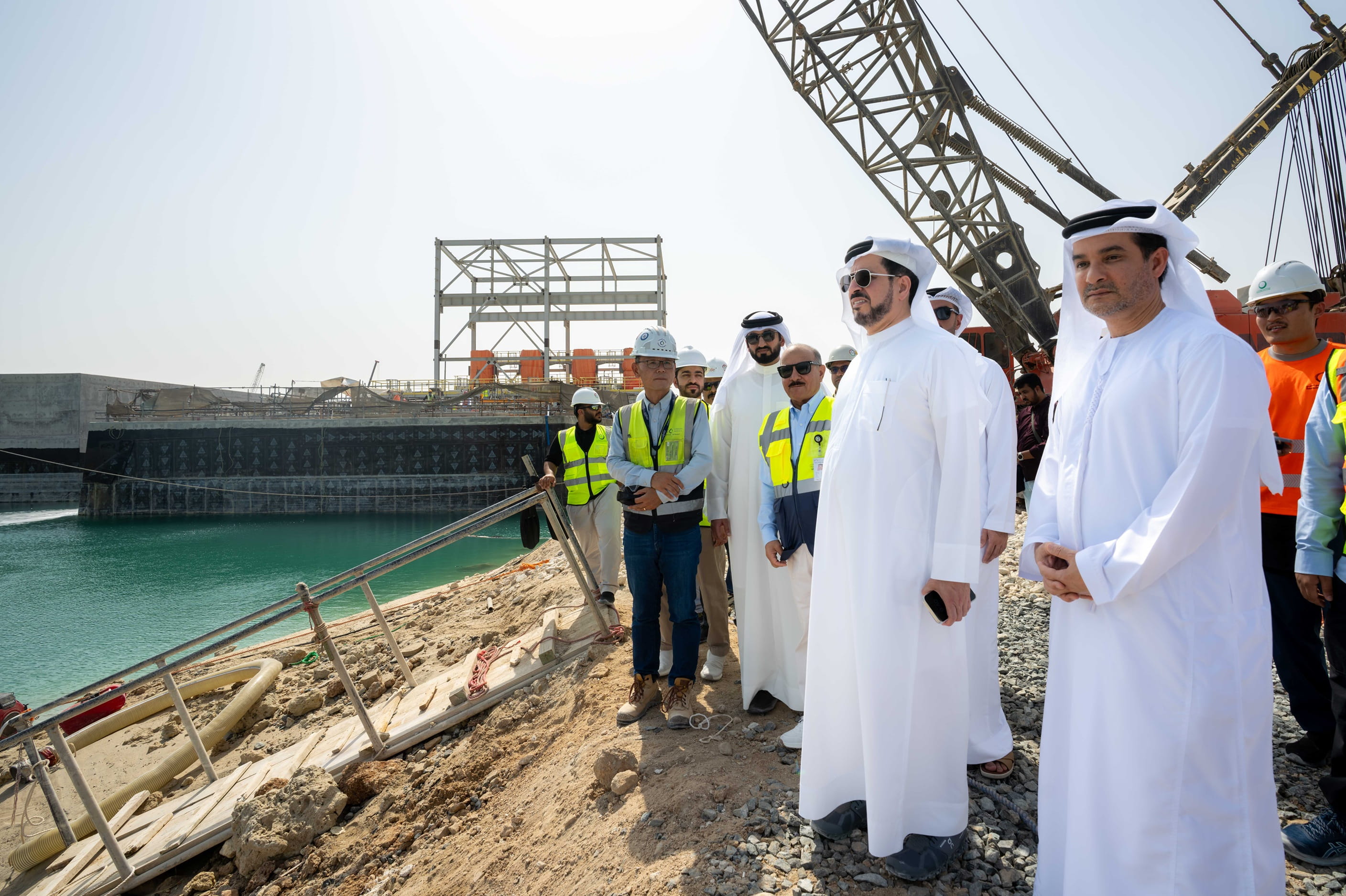 HE Saeed Al Tayer inspects progress on one of the world’s largest ...