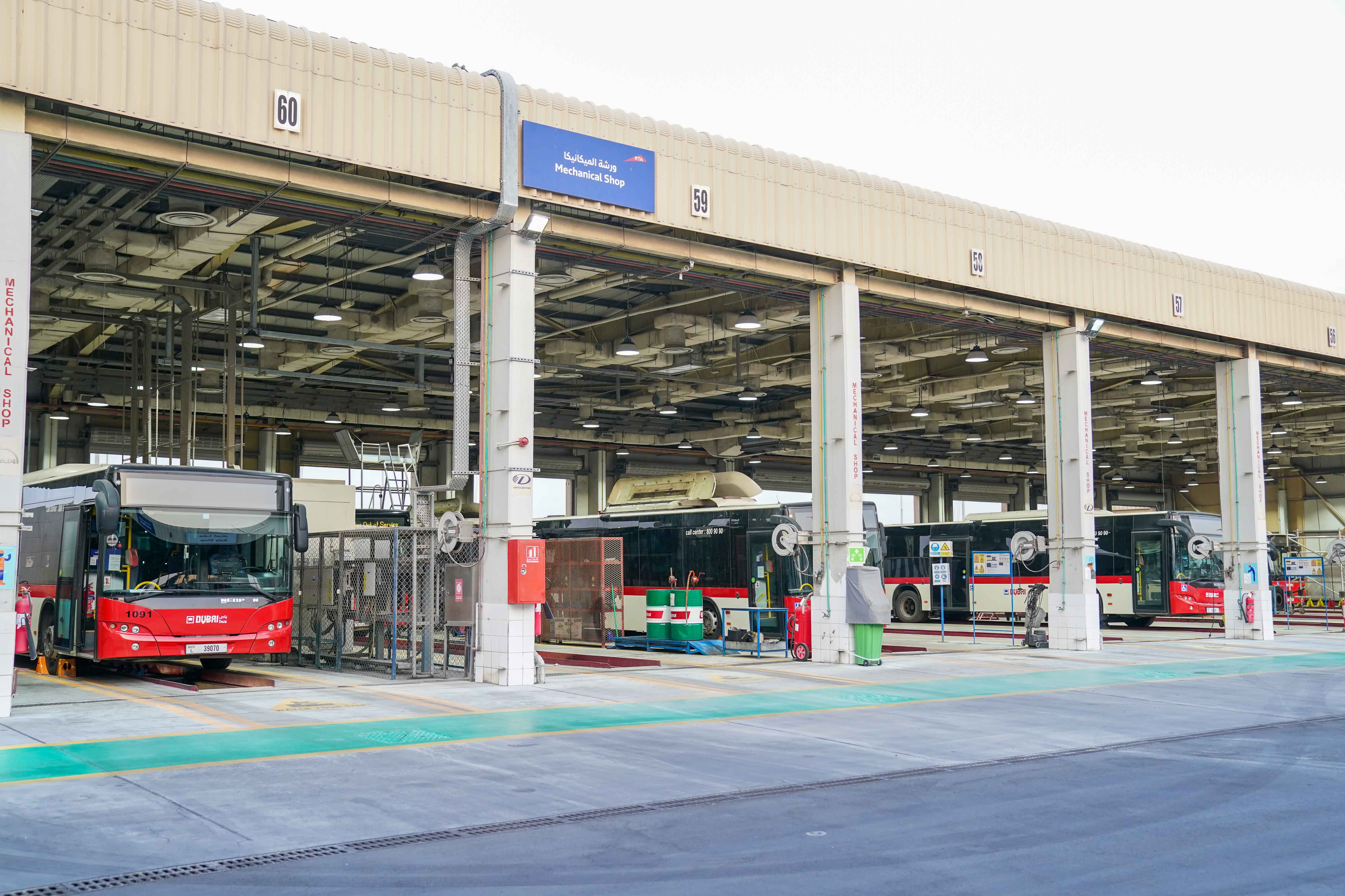 RTA Completes Upgrade of 22 Bus Stations, Depots as Part of Plan to ...