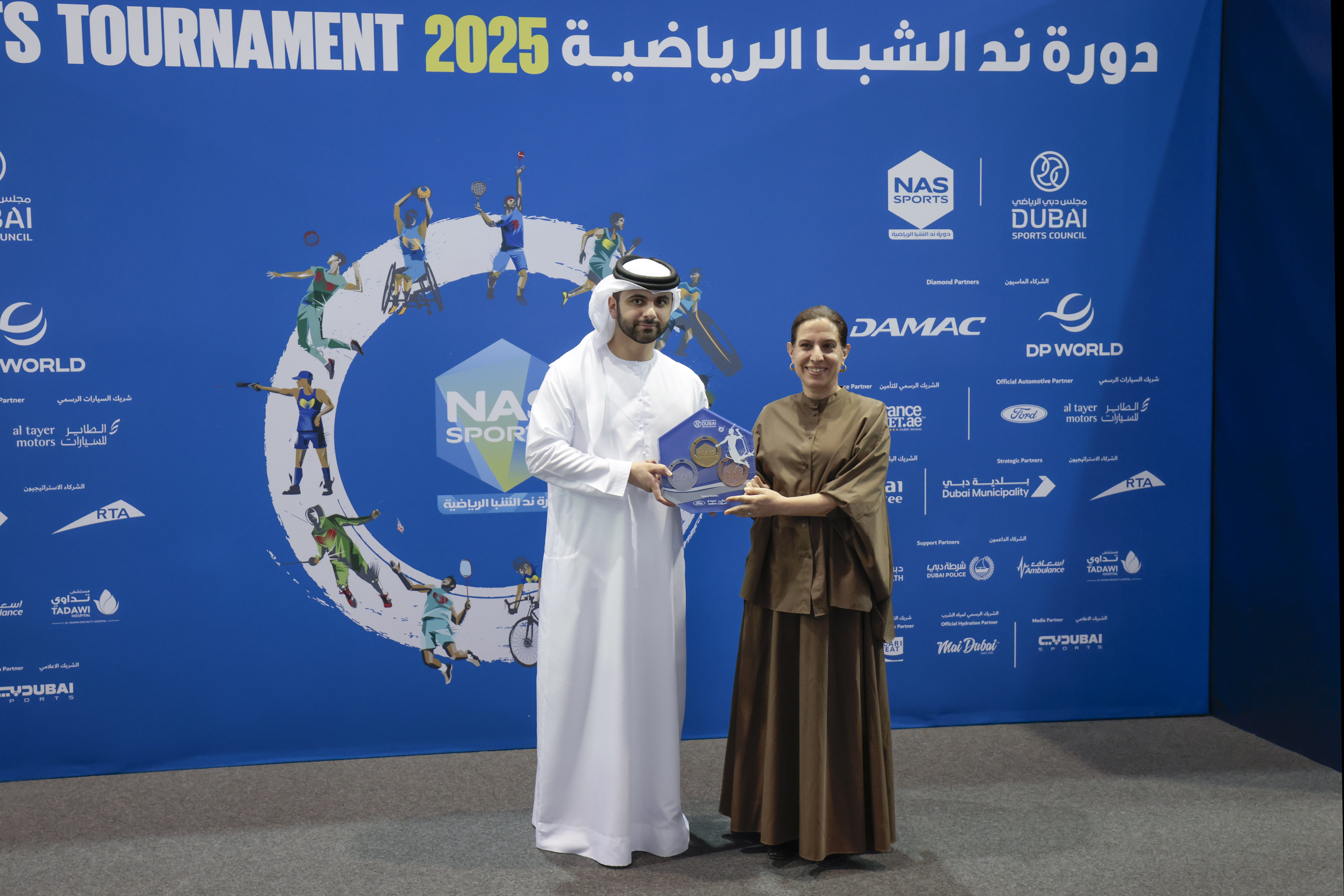 Mansoor bin Mohammed honours sponsors and partners of Nad Al Sheba ...