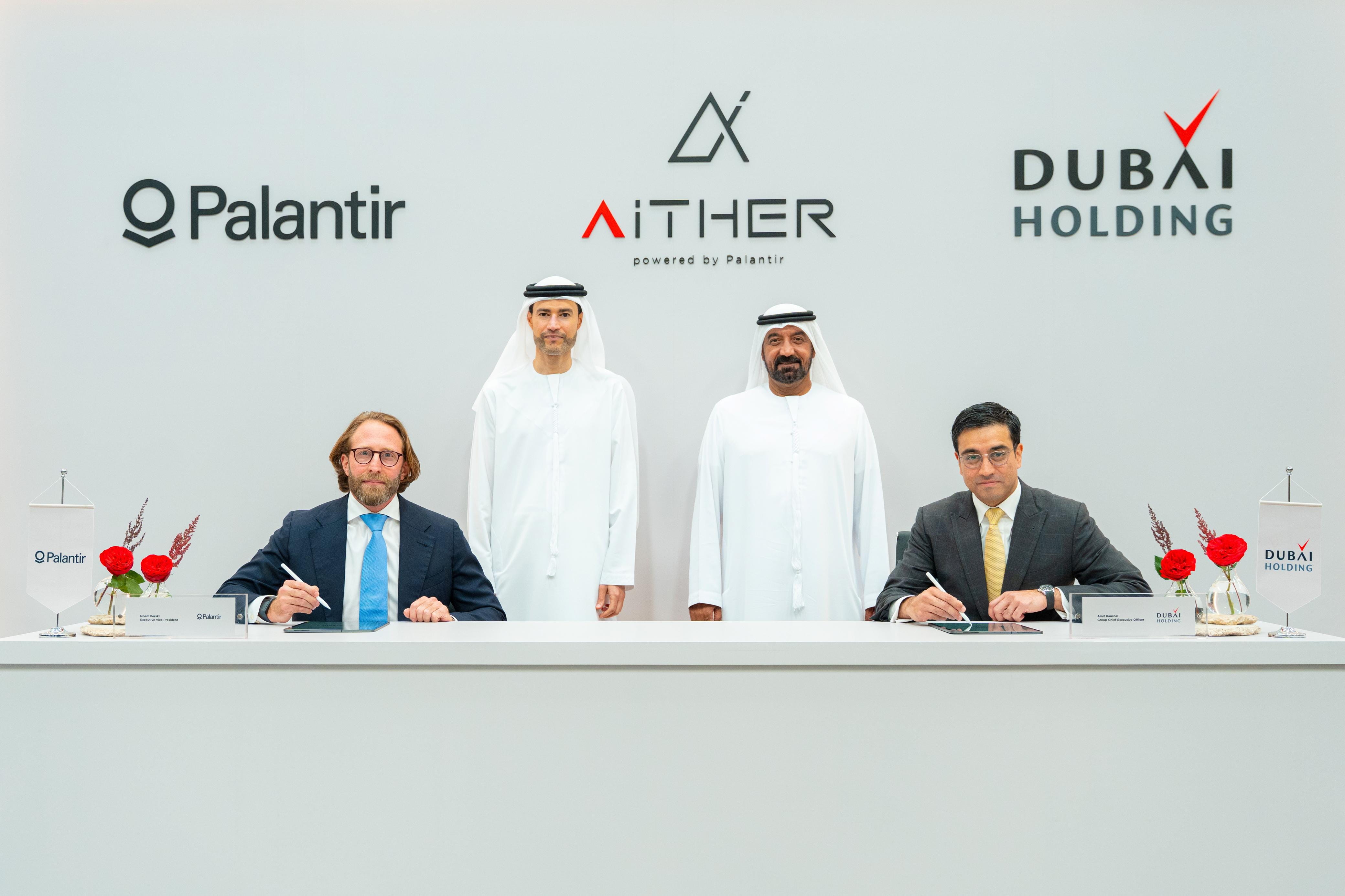 Dubai Holding and Palantir launch Aither, a joint venture to lead AI ...