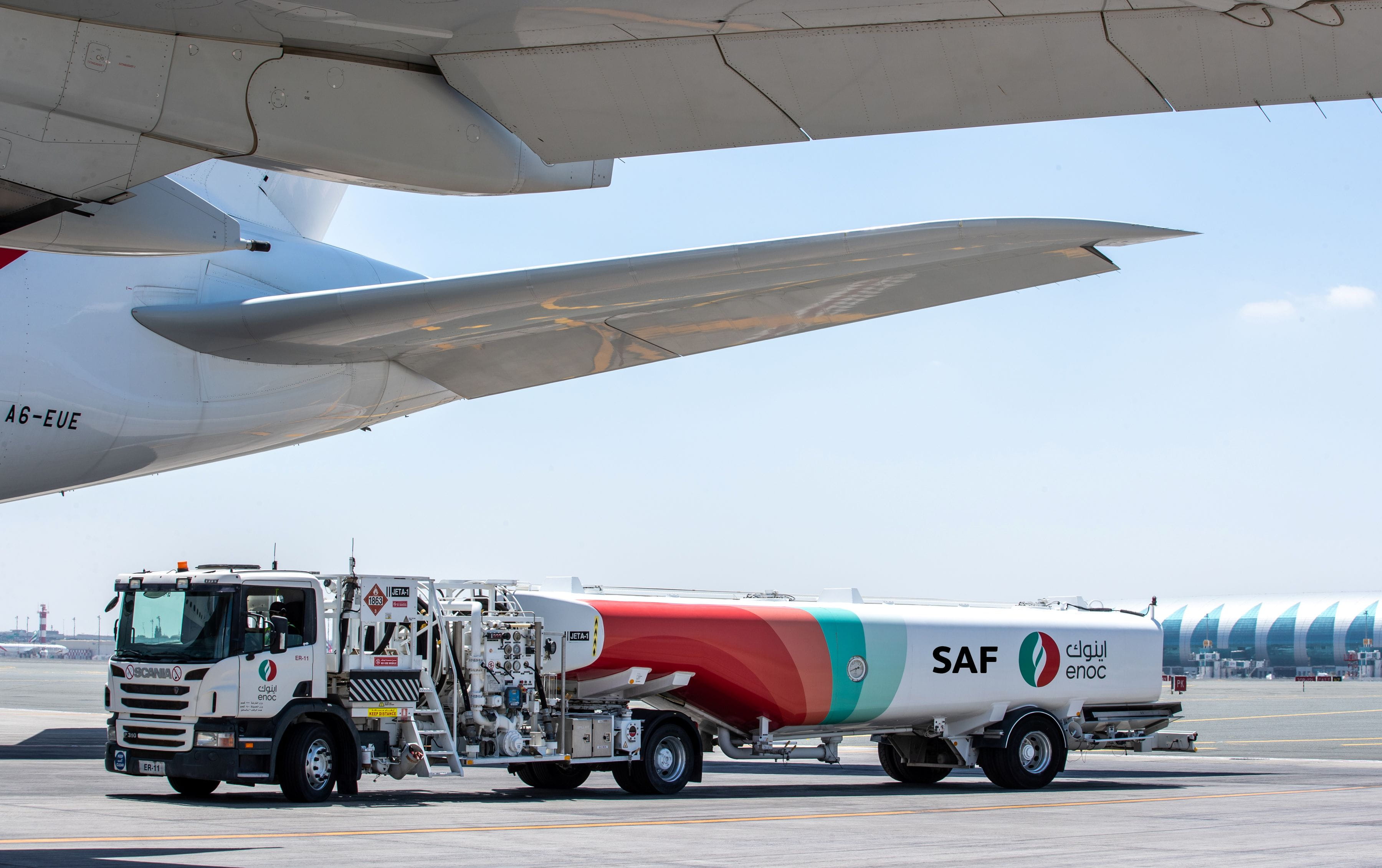 ENOC Powers Aviation Sustainability at Dubai Airshow with SAF Supply ...