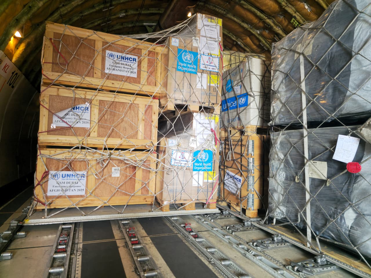 Dubai Humanitarian airlift delivers vital aid to Afghanistan following ...
